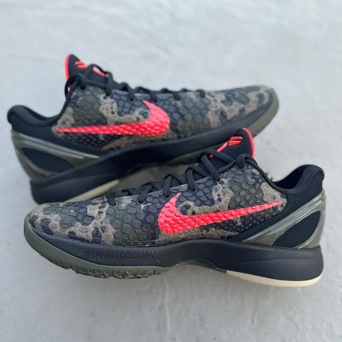 「迷彩」Kobe 6 复刻日期确定！越来越近了！|科比·布莱恩特|意大利_新浪新闻