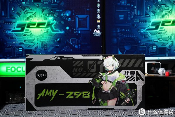 多模设计，二次元IP定制，珂芝Z98 IP定制机械键盘开箱__财经头条__新浪财经