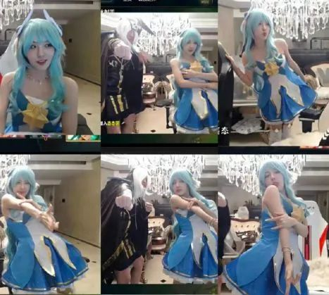 好家伙！姿态、Rita上演真人版“你艾希我奶妈”！|姿态|艾希|真人版_新浪新闻