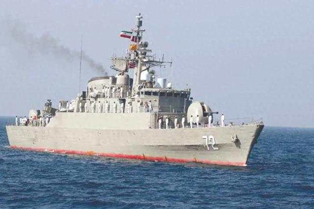 中俄伊三国联演，伊朗派出两“大”舰，防空之和不如052D的HQ-10
