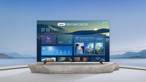 TCL灵控桌面亮相AWE2024 全新卡片式设计更高效|TCL_新浪新闻