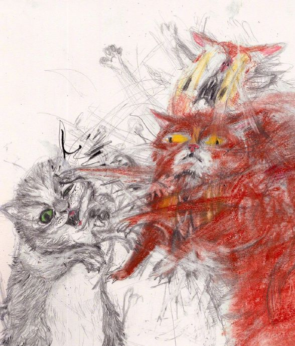 法国画家Léo Forest笔下的“动态猫”|画家_新浪新闻