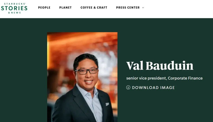 职场 | 星巴克任命企业融资副总裁！曾出任万豪集团财务总监|会计|财务总监_新浪新闻