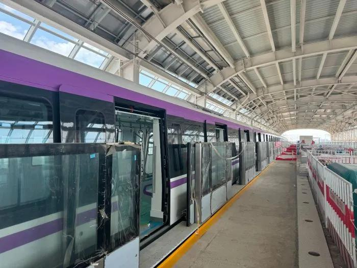 关注: Z4线最新进展！首列车进入满载测试阶段!|列车|轨道交通|车厢_新浪新闻