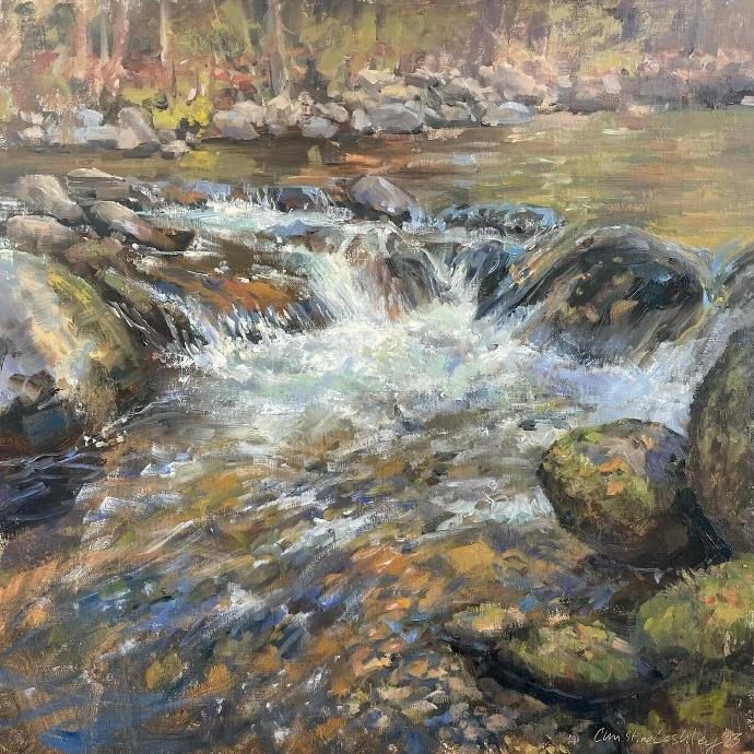 这就是为什么审美没有平替 说到Christine Lashley，这位来自美国的画家…|画家_新浪新闻