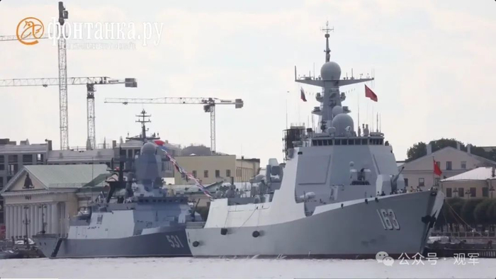 【军情】052D焦作舰抵达圣彼得堡，将成俄海军节水上阅兵最大战舰|焦作市|圣彼得堡|俄罗斯_新浪新闻