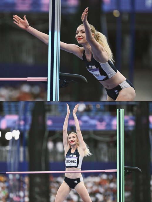 22岁身高178的Elena Kulichenko，是塞浦路斯的跳高运动员…