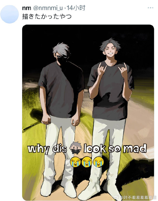 “why they look so mad ” 最适合代餐的梗图出现了_新浪新闻