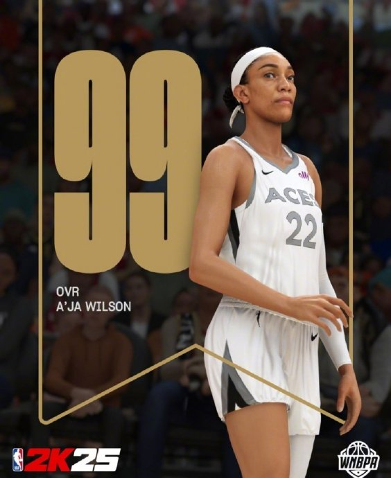 2K公布了WNBA球员的球员能力值，美国女篮核心阿贾-威尔逊99排在第一…|斯蒂芬-库里|篮球|克拉克|托马斯|里斯_新浪新闻