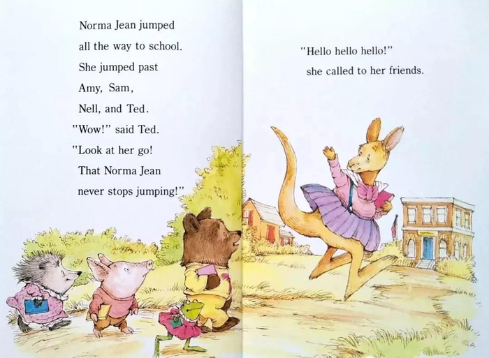 兰登Step into Reading分级阅读系列 3 Norma Jean Jumping Bean|兰登_新浪新闻