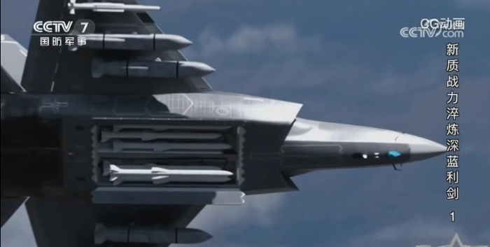 歼35体型有多大？与F35放一起看才明白：不愧是全球最强舰载战斗机|F-35|导弹|F-35C|F35_新浪新闻