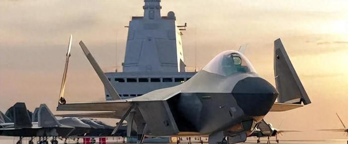 歼35体型有多大？与F35放一起看才明白：不愧是全球最强舰载战斗机|F-35|导弹|F-35C|F35_新浪新闻