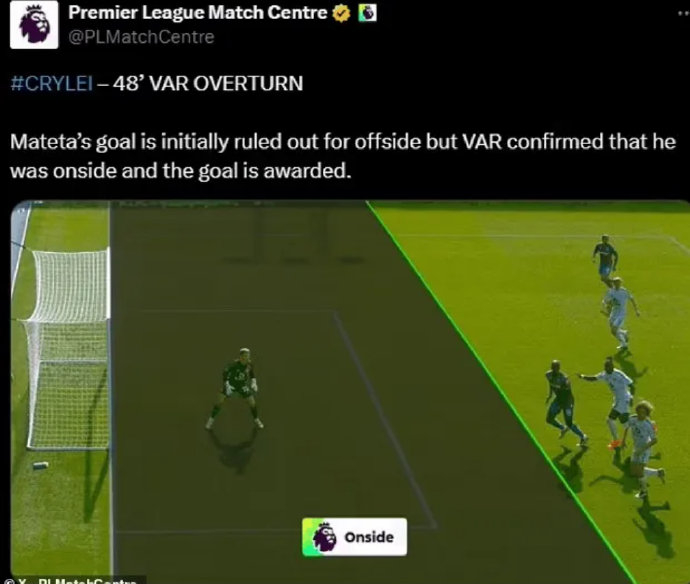 莱斯特城公开指责英超伪造VAR划线图，PGMOL坚称没任何错误|莱斯特城|VAR|英超_新浪新闻