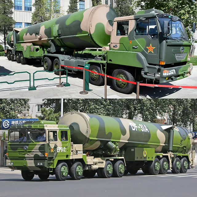 不装了摊牌了！我国向太平洋发射东风31AG，还有2种洲际弹更强大