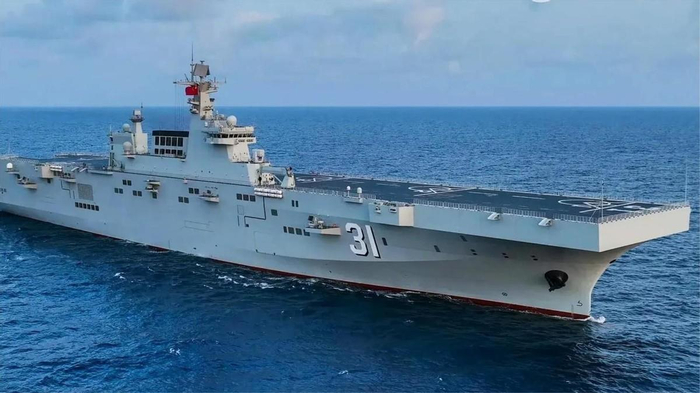 双舰岛实锤！076已经超越福建舰，成为最科幻的国产大军舰？