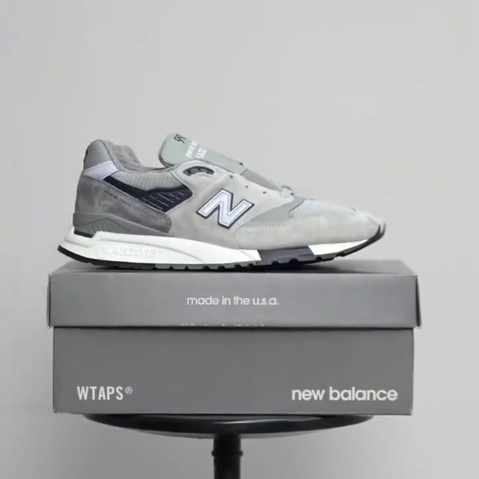 超高溢价！「Wtaps x NB」美产998新联名高清无码曝光，定档发售！|New Balance|WTAPS_新浪新闻