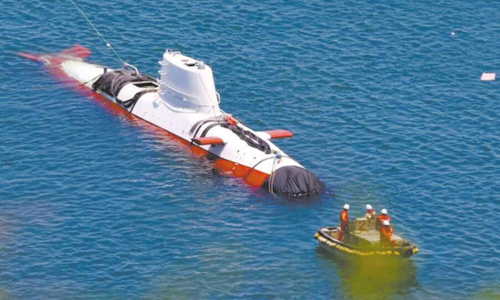 台神秘无人潜艇为什么频现身？专家解读|自由时报|潜艇|慧龙_新浪新闻