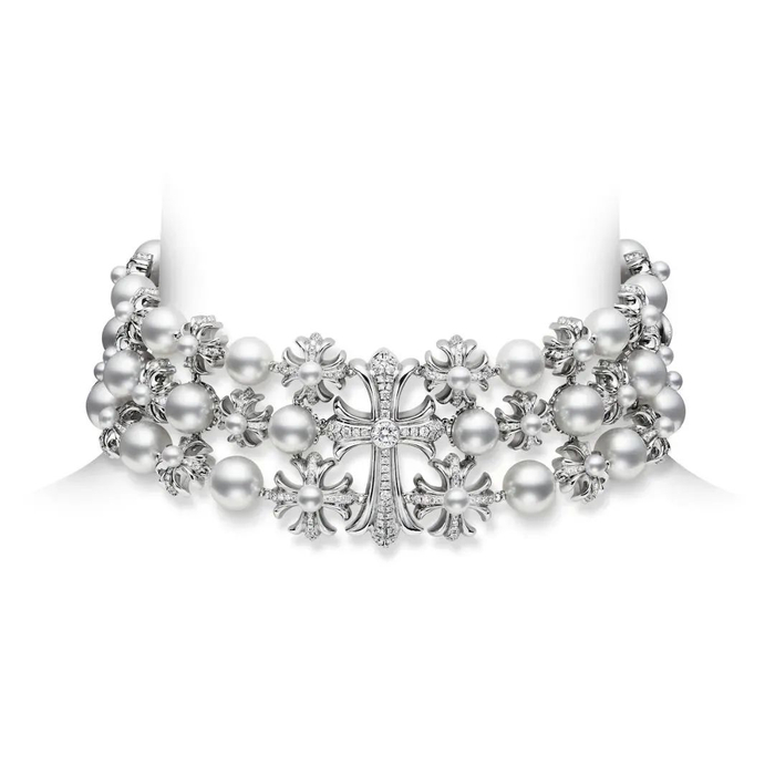 仅售300w！「克罗心 x MIKIMOTO」联名珍珠银饰曝光，发售了！|克罗|珍珠|银饰|纽约|总店_新浪新闻