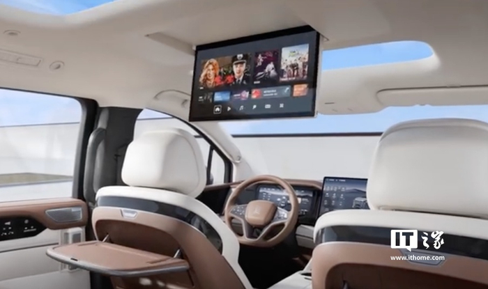 比亚迪夏 MPV 内饰官图公布，配吸顶屏、车载冰箱|车载冰箱|MPV_新浪新闻