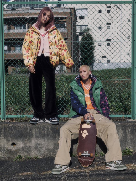 A BATHING APE | 致敬滑板文化，BAPE发布全新鞋型FLIP STA 自诞生以来…|鞋型|滑板|致敬_新浪新闻