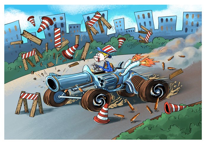 漫评美国2024之枪支暴力：“失控了”|暴力|枪支|美国_新浪新闻