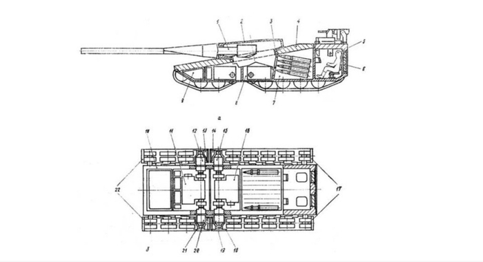 苏联490工程坦克，根治飞头症的六边形战士，被抛弃的T-14前身？|苏联_新浪新闻