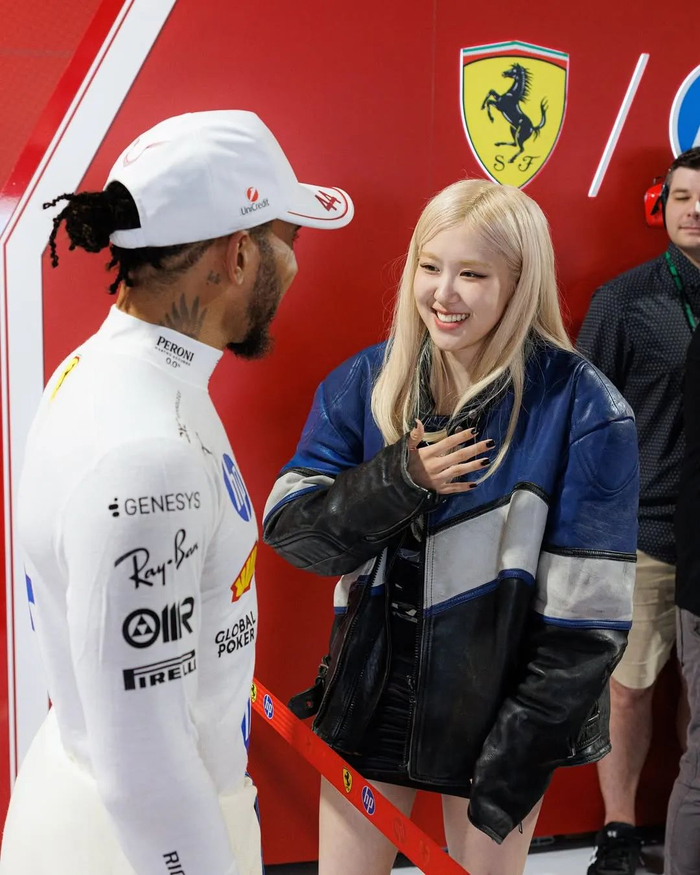 Lisa闪现「法拉利」P房！征战F1了..|Lisa|F1|大奖赛_新浪新闻