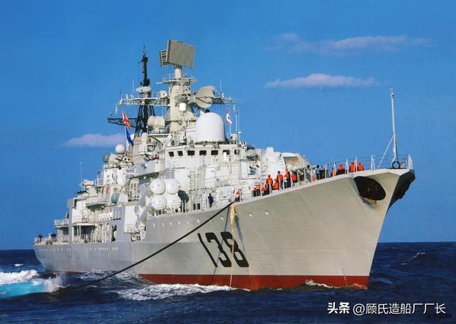 中国人手中最后的俄造驱逐舰，人民海军956EM型导弹驱逐舰的故事__财经头条__新浪财经