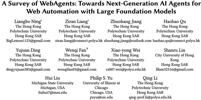 首篇WebAgents综述：大模型赋能AI Agent，实现下一代Web自动化_手机新浪网