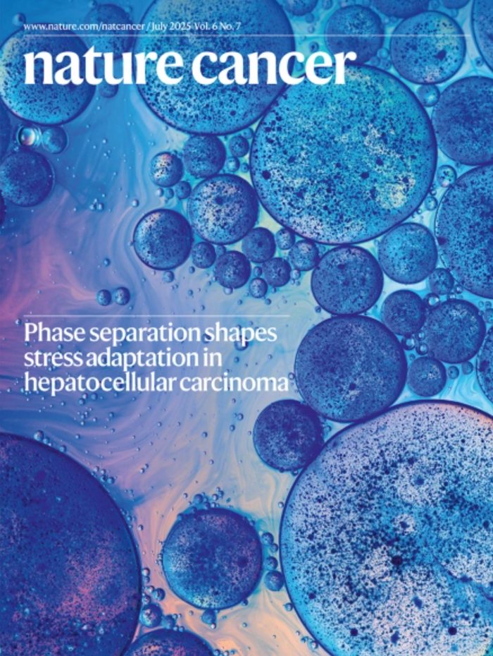 登上Nature Cancer封面：中科大刘连新团队等揭示相分离促进肝癌发展的新机制|论文|翻译