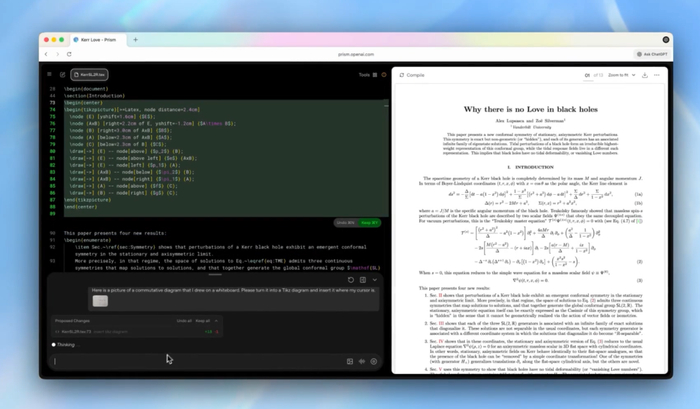 像Vibe Coding一样写论文！OpenAI发布免费科研写作平台__财经头条__新浪财经