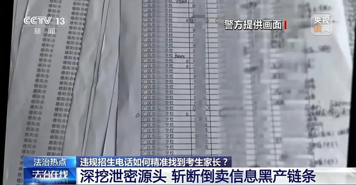 79万条学生信息被倒卖！家长一天接十几个骚扰电话，“太奇怪了…”|招生中介|峨眉山市|四川省|招生|反诈_新浪新闻
