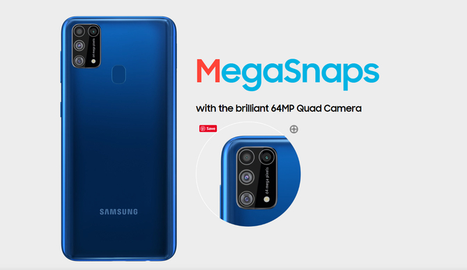 三星Galaxy M31将于印度发售 售价约15000卢比__财经头条