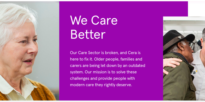 基于AI改善老年护理，英国家庭护理公司「Cera Care」获7000万美元新融资_手机新浪网