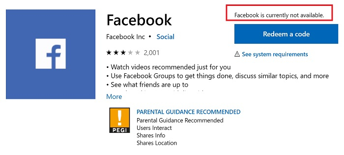 Facebook UWP客户端，再见！__财经头条