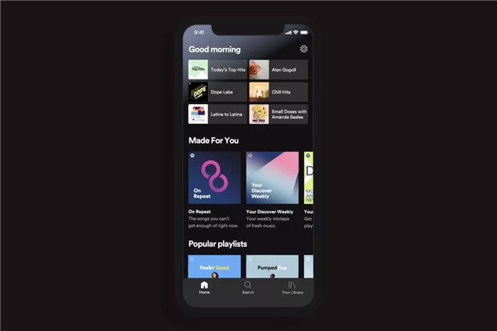 Spotify新版大变化：全新主页设计、“Made For You”内容推荐__财经头条
