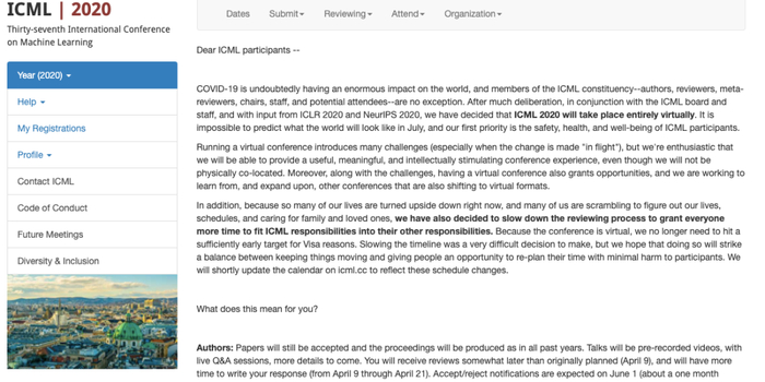 听说ICML审稿延期，时间冲突？NeurIPS：我们不改Deadline_手机新浪网
