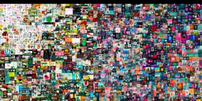 佳士得一幅数字拼接画竟卖出6900万美元，有钱人在玩的NFT是什么？｜海外头条_手机新浪网