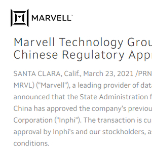 Marvell官宣：收购Inphi已获得中国监管机构批准，4月完成交易_手机新浪网