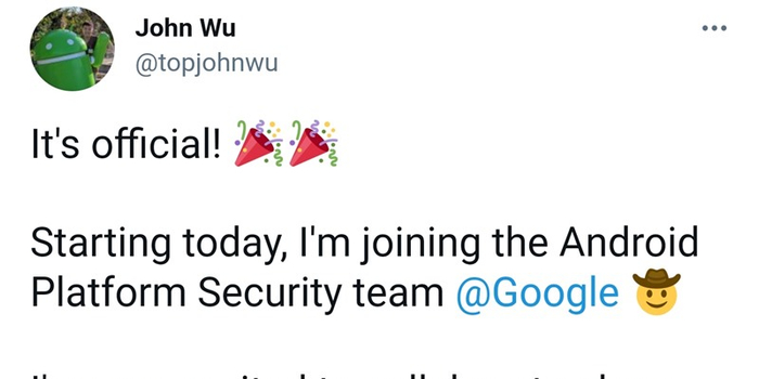 攻防大逆转，Magisk开发者官宣加入谷歌Android平台安全团队_手机新浪网