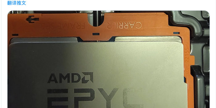 AMD 96核霄龙处理器“EPYC 9654”曝光_手机新浪网