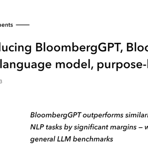 BloombergGPT横空出世！彭博打造的金融圈专用GPT来了……_手机新浪网