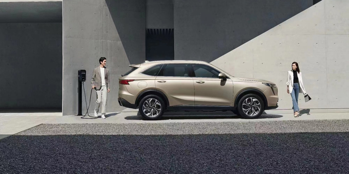 长城汽车哈弗枭龙 MAX 新能源 SUV 官图公布，首搭 Hi4 四驱电混技术_手机新浪网