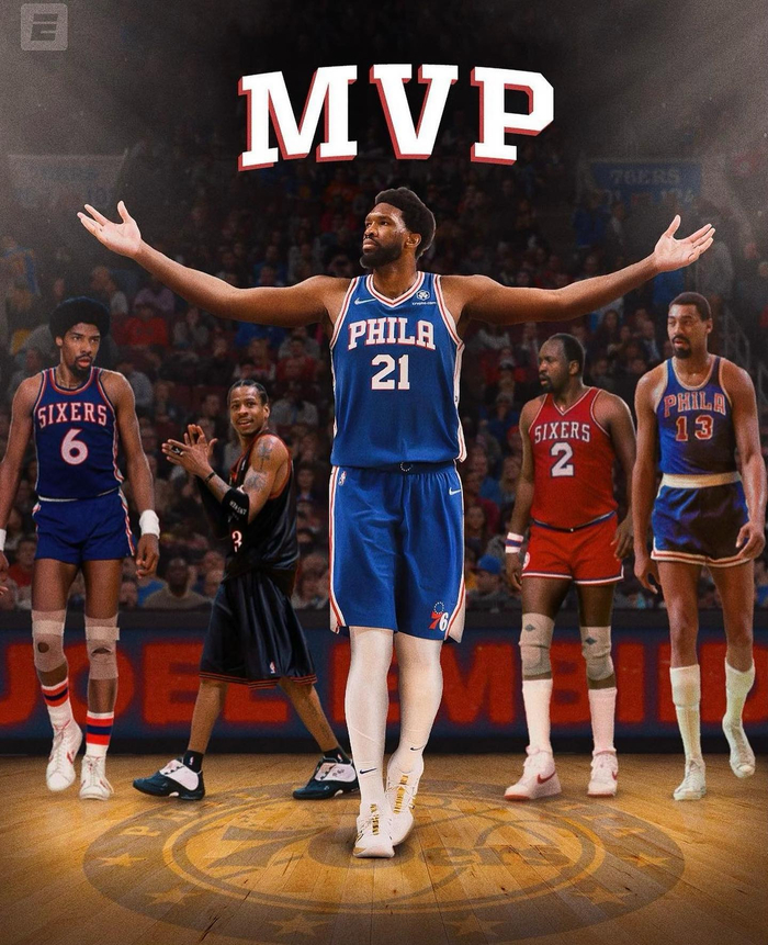 艾弗森Instagram恭喜恩比德：恭喜国王！实至名归！_手机新浪网