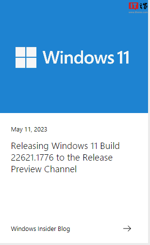 微软 Win11 Build 22621.1776 Release 预览版发布（附更新内容）_手机新浪网