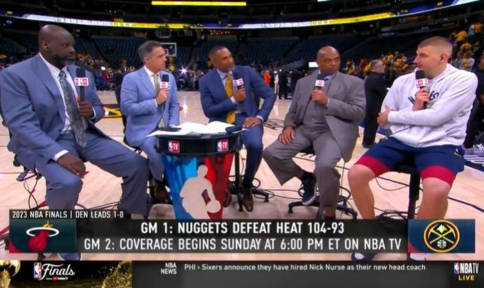 奥尼尔：我不轻易夸中锋但约基奇怎么夸都行 欢迎加入大个子联盟_手机新浪网