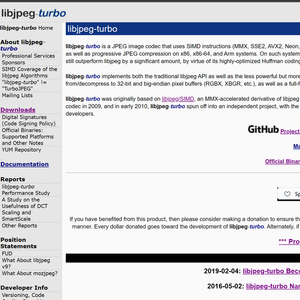 因资金短缺，知名开源 JPEG 图像编解码器 libjpeg-turbo 宣布停止功能开发_手机新浪网