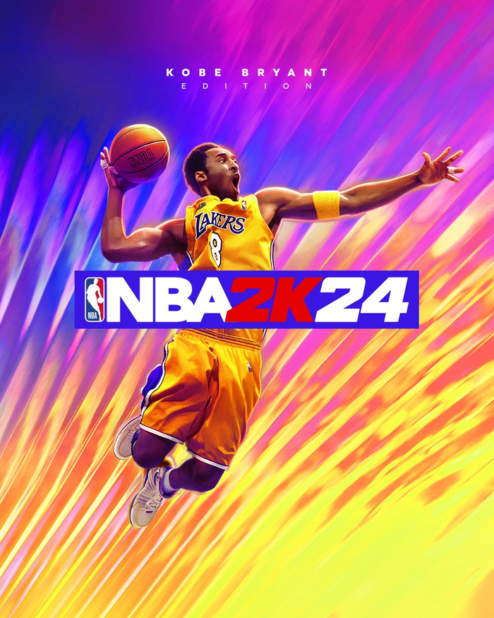 8&24！NBA2K公布科比为NBA2K24封面人物_手机新浪网