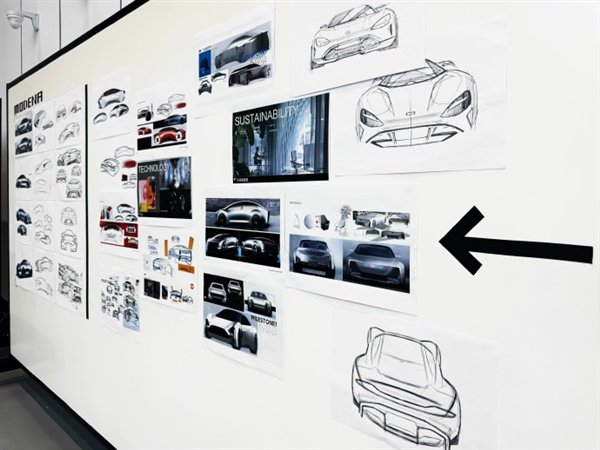 小米汽车SU7设计师手稿出炉：宝马iX、奔驰EQXX设计师操刀设计_手机新浪网