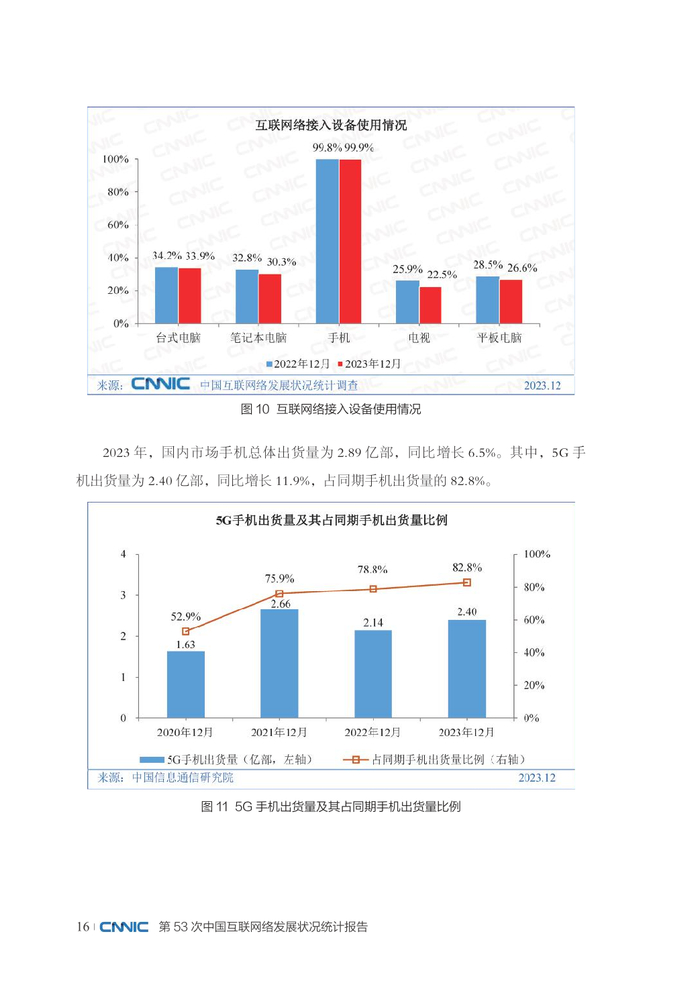 CNNIC：第53次中国互联网络发展状况统计报告_手机新浪网